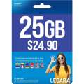 Lebara $24.90 Starter Pack PrePaid SIM Card | Woolworths