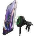 3sixT Magnetic Wireless Charger Car Vent Mount 360 Rotation Charging ...