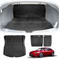 Boot Liner Back Seat Protector for Tesla Model 3 Highland 2023-Onwards ...