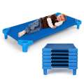 Costway 6PCS Stackable Naptime Cot 130x57cm Sleeping Daycare Rest Mat ...