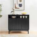Sarantino Eleni 2-Door Sideboard Buffet Hallway Cabinet Storage Console ...