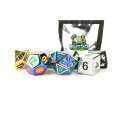 MDG Mystery Misfit Metal Polyhedral Dice Set | Woolworths