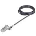 StarTech.com Universal Laptop Cable Lock 6.6ft, Serialized Combo ...