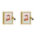 2x Djeco Tinyly Minico Secret Notebook Kids/Children Writing Stationery ...