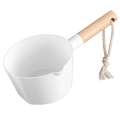 Wooden Handle Water Spoon Kitchen Ladle Spoon for Cooking and Serving ...