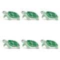 6pc Tender Leaf Toys Turtle Wooden Animal Figure Play Set Kids/Children ...