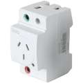 Tesla GPO310DR 3 Pin Din Mount Double Pole GPO 10A | Woolworths