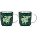 2PK Annabel Trends Coffee Mug Zodiac Taurus 350ml Milk/Tea Cup w ...