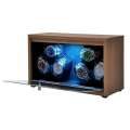 Automatic Rotation Watch Winder Case Wooden Watch Spinner 5 Rotation ...