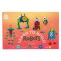 275pc Plus-Plus Learn to Build Robots Kids/Children Building Play Toy ...