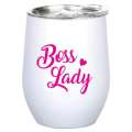 Boss Lady 360ml Stainless Steel Double Walled Travel Tumbler Insulated ...