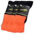 3x Pairs HI VIS SOCKS Workwear Work Safety Tradie High Visibility Fluro ...