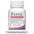 Fefol Daily Iron & Folic Acid 30 Tablets | Woolworths