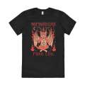 Baphomeow Baphomet Cat Kitty Dark Humour Cotton T-Shirt Unisex Tee ...