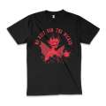 No Rest For the Wicked Devil Slogan Cotton T-Shirt Unisex Tee Black M ...
