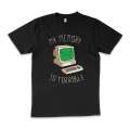 My Memory Is Terrible Funny Nerd Slogan Cotton T-Shirt Unisex Tee Black ...