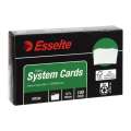 Esselte System Cards 127X76mm (5X3) White Pk100 | Woolworths