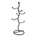 Entrée Wiggly Mug Tree Cup Storage Holder Stand Kitchen Organiser Black ...