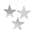 Large Silver Star Decorations (Pack of 12) | Woolworths