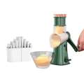 Kitchen Vegetable Fruit Slicer Cutter Shredder Food Manual Rotary ...