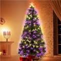 Santaco 2.1m Christmas Tree Lights Xmas Trees Fibre Optic Artificial ...