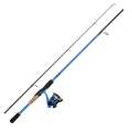 Okuma Steeler XP Blue 6ft 2 Pce Fishing Rod and Reel Combo Spooled with ...