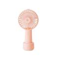 3 Speeds Cooling Fan USB Rechargeable ABS Comfortable Hold Handheld Fan ...