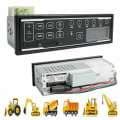 FIN 12V/24V Bluetooth Excavator Radio AUX FM/AM USB MIC Mp3 for Hitachi ...