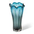 E Style Shaka Glass Flower Vase Centerpiece Indoor Home Decor 40cm Blue ...