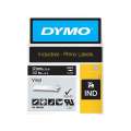 Dymo Rhino Vinyl 12mm Tape Blk | Woolworths