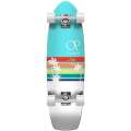 Ocean Pacific Sunset Cruiser Complete Skateboard Sports Deck Teal/white ...