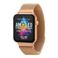 Reflex Active Series 30 Amoled Smart Watch with Rose Gold Case and Mesh ...
