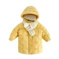 Nevenka Winter Childrens Hooded Down Coat Mid Length Girls Puffer ...