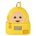 Loungefly Teletubbies Laa-Laa 10 inch Faux Fur Mini Backpack | Woolworths