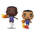2pc NBA JAM Knicks Patrick Ewing & John Starks 8-Bit Pop Vinyl Figures ...