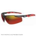 Blue Rapta Athlete Premium Safety Glasses Mirror Red Revo Lens One Size ...