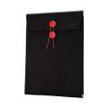 JOYBUY PU Leather A4 File Folder with String Tie | Woolworths