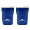 2PK Coffee Culture Stainless Steel Double Wall 350ml Travel Cup Prussian Blue | Woolworths