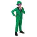 Dc Comics the Riddler Deluxe Costume Dress Up Party Cosplay Outfit 3-5y ...