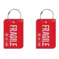 2PK Retreev Fragile Travel Bag Smart Tag Luggage Suitcase Name Card w ...