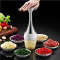 JOYBUY Manual Garlic Chopper Mini Food Chopper Handheld Cutter Mincer ...