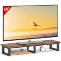 Large TV Riser Stand for 32-60 Inch TVs with Steel Legs | Woolworths