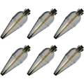 6PK A-Just-A Bubble Mini Float Clear Adjustable Casting & Fishing Float ...