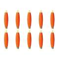 10PK SureCatch Highly Visible Tough Durable Torpedo Weighted Foam Float ...
