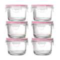 Glasslock Baby 6 Piece Round 165ml Food Container Set | Woolworths