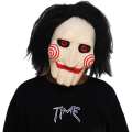 JOYBUY Applysu Saw Jigsaw Mask Halloween Scary Jigsaw Costume Props ...