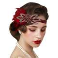 Nevenka 1920s Vintage Flapper Feather Crystal Headpiece for Prom Party ...