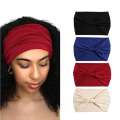 Nevenka 4 Pcs Wide Headbands Stretch Twisted Knot Turban for Running ...