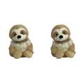 2PK Momoko Sloth Animal Sit Stuffed Doll Kids/Children Soft Plush Toy ...