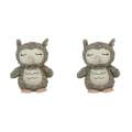 2PK Momoko Fluffy Owl Animal Stuffed Doll Kids Soft Plush Toy 23cm ...